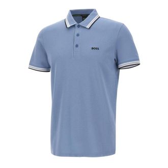 HUGO BOSS Homme, Tops, Bleu, Taille: 2XL Polo Chemises
