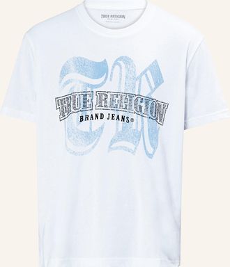 True Religion T-Shirt Crystal weiss