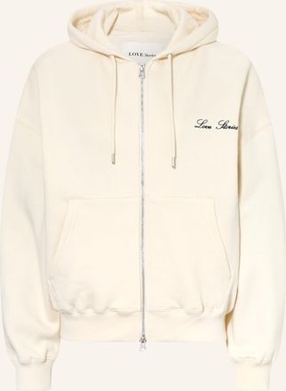 Love Stories Love Stories Lounge-Sweatjacke Maple weiss
