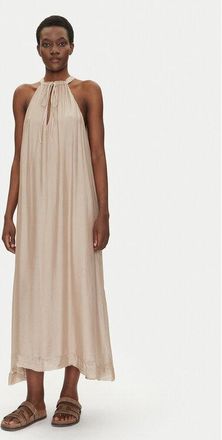 Bomboogie Sommerkleid AW8993TSET5 Beige Relaxed Fit