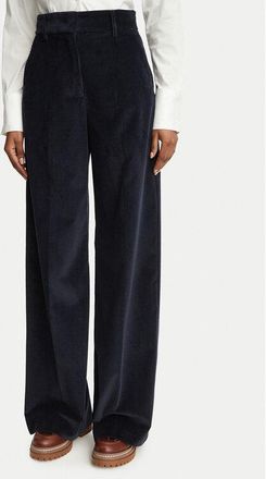 Max Mara Stoffhose Tania 2625136012 Dunkelblau Regular Fit