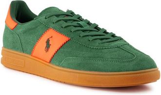 Polo Ralph Lauren Herren Sneaker gr&uuml;n Velours