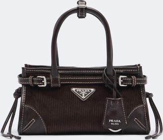 Prada Sac &agrave; main Prada Bonnie Small en velours