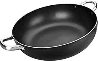 Ibili Bratpfanne mit 2 Henkeln I-Chef, 40 cm, Aluminium, Anti-Haft