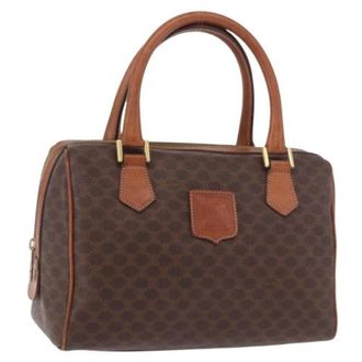 Celine Sac Boston Pre-owned - Femme - Pre-owned - Brun - Taille: ONE Size
