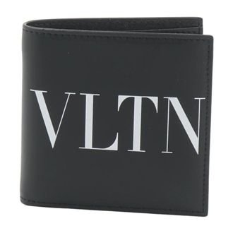 Valentino Vltn Leder Billfold Portemonnaie - - Accessories - Herren - Schwarzk - ONE SIZE