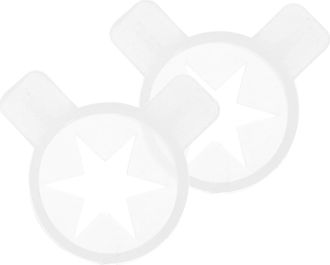 Holibanna 2 Stück Eismaschinendüsen Aus Kunststoff Formkappen Für Gewerbliche Und Private Eisspender Abnehmbar Und Langlebig Vielseitig Für Eisdekoration Bei Fe