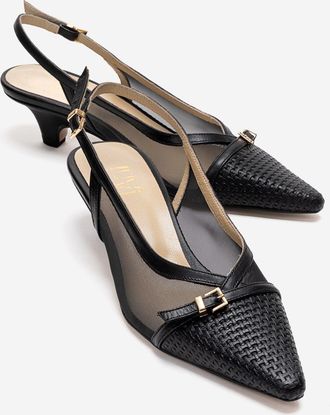 Prologue Laviera Mesh Slingback-Pumps