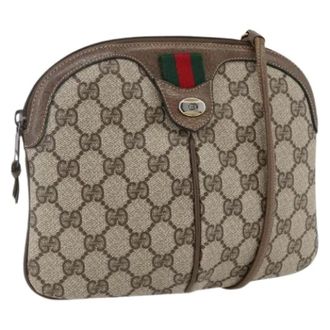 Gucci Sac bandouli&egrave;re en plastique Pre-owned - Femme - Pre-owned - Beige - Taille: ONE Size