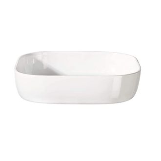 ASA 5123147 XL-Auflaufform, Keramik, Wei&szlig;, 31 x 31 x 7 cm