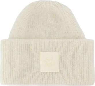 Ami Patch Beanie - - Accessories - unisex - Beige - ONE SIZE