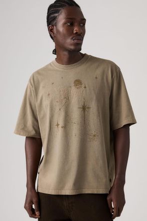 Levi's Halbarm-T-Shirt - Herren - Beige / Beige