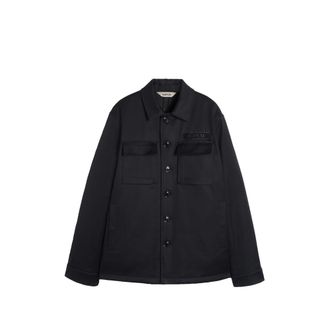 Aspesi Logo-patch Button-up Shirt