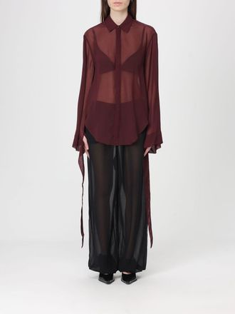 Frankie Shop Hemdbluse THE FRANKIE SHOP Damen Farbe Burgunderrot