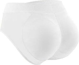 Generic Sous-v&ecirc;tement pour femme - Couleur unie - Amovible - P&ecirc;che - Sous-v&ecirc;tements pour homme, Blanc., XXL