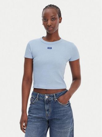 HUGO BOSS T-Shirt Baby 50510749 Himmelblau Slim Fit