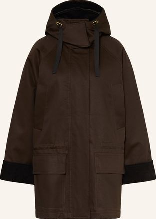 Inwear Inwear Parka Hunteryiw Im Materialmix braun