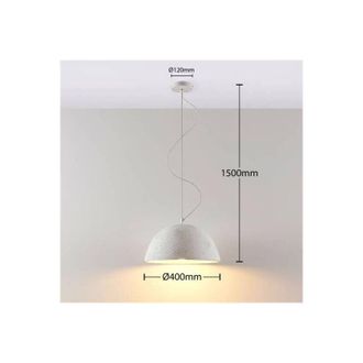 Lindby Lindby - neuwertig] Smart Beton Pendelleuchte Carolle Pendellampe H&auml;ngelampe K&uuml;chenlampe E27 B-Ware