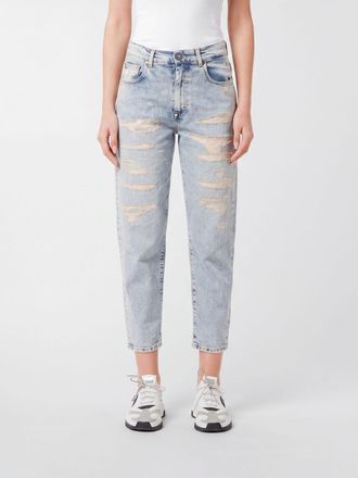 Philipp Plein Jeans Damen Farbe Denim