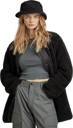 G-Star RAW Long Teddy wmn Femme, Noir (dk black D23547-D416-6484), L