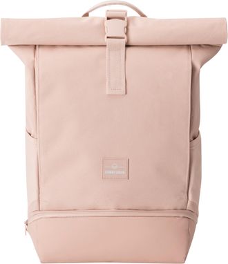 Johnny Urban Rucksack Damen Rosa - Allen Medium - Rolltop Mit Laptopfach für Uni Fahrrad Business - 15L - Nachhaltig - Wasserabweisend