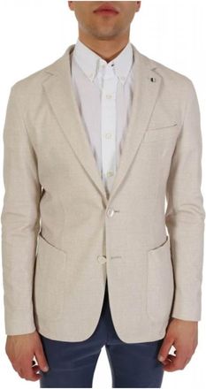 HUGO BOSS Homme, Vestes, Beige, Taille: 2XL Boss - Vestes > Blazers