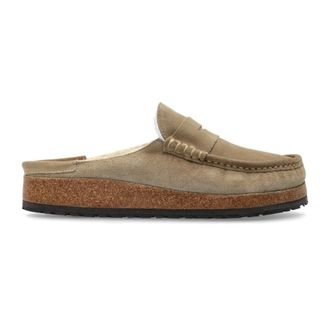 Birkenstock Homme, Chaussures, Beige, Taille: 45 EU Naples Shearling Regular Fit