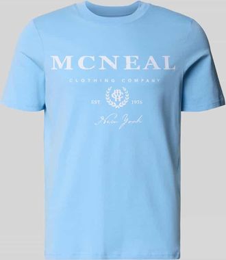 Mc Neal T-Shirt mit Label-Print und Rundhalsausschnitt