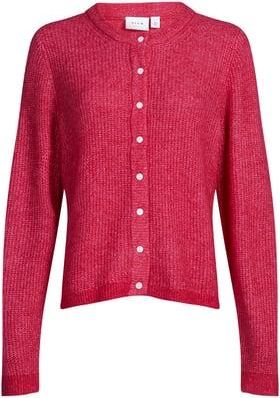 Vila Cardigan Vilory c&ocirc;tel&eacute; &agrave; col rond