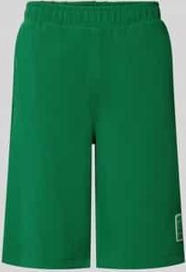 Lacoste Relaxed Fit Sweatshorts aus Baumwoll-Mix