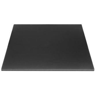 Bolero Ibiza Plateau de Table dExt&eacute;rieur Carr&eacute; Noir Mat 700 mm - Bolero