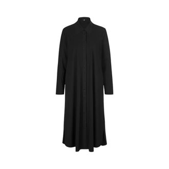 Riani Robe chemise ample - Femme - Robes - Noir - Taille: 38 FR