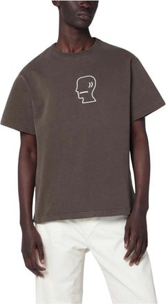 Brain Dead Homme, Tops, Brun, Taille: XL T-Shirt