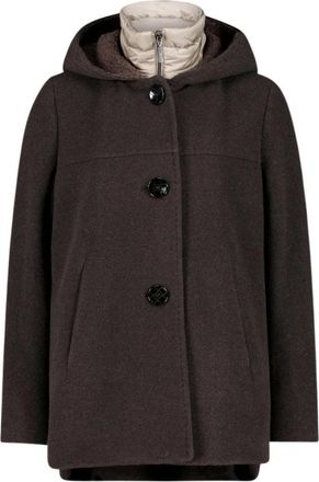 Gil Bret Jacke in Wolloptik - - Jackets - Damen - Braun - XL