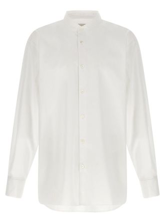 Dries Van Noten Mens White Cotton Blouse