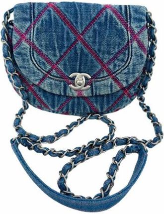 Chanel Pre-owned Coco Beach Mini Crossbody Bag - Femme - Pre-owned - Bleu - Taille: ONE Size