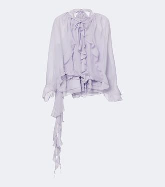 Jacques Wei Bluse aus Chiffon