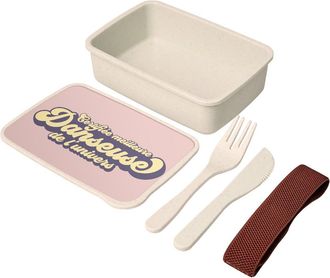 Fabulous Lunch Box Lunchbox mit Besteck, Rosa, zertifiziert Beste T&auml;nzerin aus dem Universum, Samba Salsa, klassisch, Jazz, 700 ml