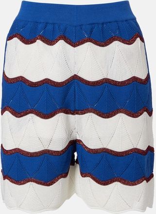 La DoubleJ Short Hang Ten en coton m&eacute;lang&eacute;