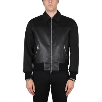 Alexander McQueen Herren, Jacken, Schwarzk, LGr&ouml;&szlig;e
