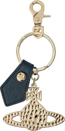 Vivienne Westwood Femme, Accessoires, Jaune, Taille: ONE Size Hammered Orb Keyring