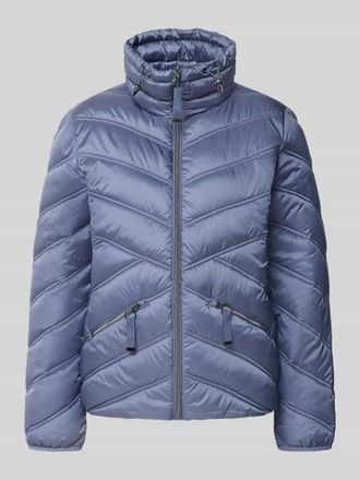 Christian Berg Steppjacke mit Stehkragen und Rei&szlig;verschlusstaschen