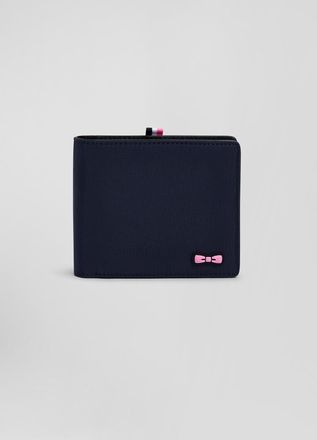 Eden Park Portefeuille Format Italien Marine &Agrave; Ruban Rose