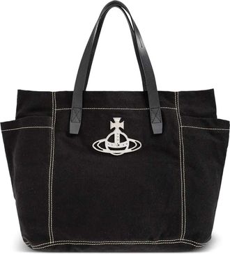 Vivienne Westwood Sac Cabas - Noir