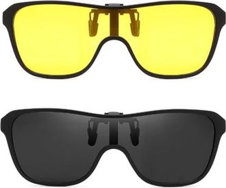 Generic Lunettes de soleil polaris&eacute;es &agrave; clipser pour lunettes TAC