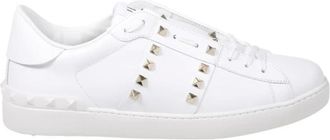 Valentino Garavani Homme, Chaussures, Blanc, Taille: 43 EU Baskets Rockstud Untitled