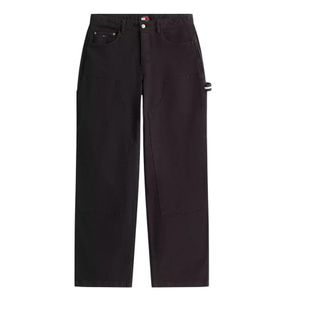 Tommy Jeans Zimmermannshose mit modernem Design - - Trousers - Herren - Schwarzk - W30 L32