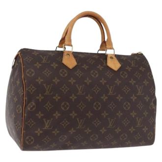 Louis Vuitton Sac &agrave; main Speedy 35 Pre-owned - Femme - Pre-owned - Brun - Taille: ONE Size