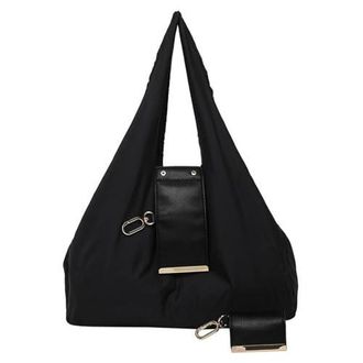 Generic Mini sac fourre-tout pliable et r&eacute;utilisable avec porte-cl&eacute;s, sac &agrave; main extensible &eacute;tanche pour un usage quotidien, Noir, 33*27*26cm/12.99*10.66*10.2
