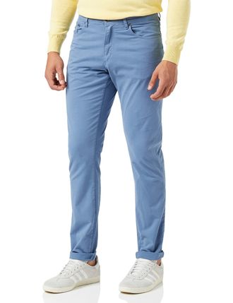 Hackett Herren Core Trinity Casual Pants, Blue (Blu Horizon), 32W / 32L